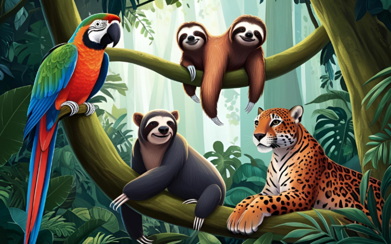 Animais de A-Z (em ordem alfabética)